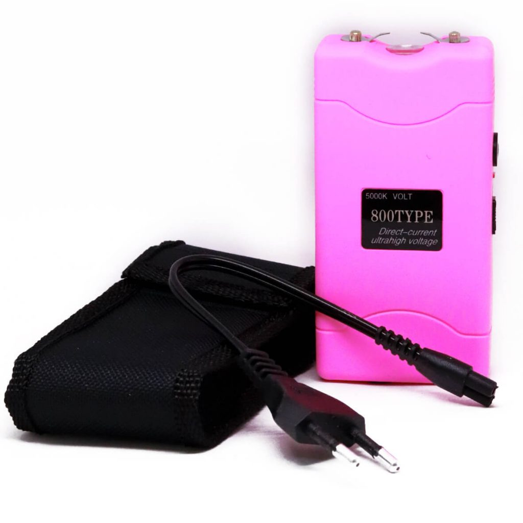 Self Defense Flashlight with Electric Shock Stun-gun - Pink - Lyf Gifts